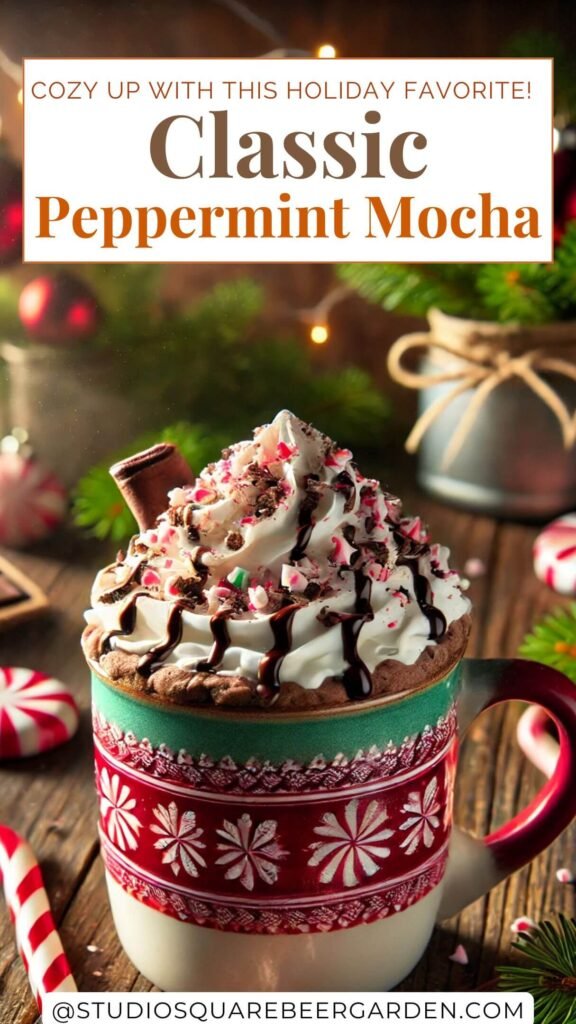 How to Make a Classic Peppermint Mocha at Home - A Festive and ...