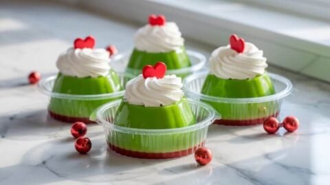 Grinch Jello Shots Recipe for the Holidays