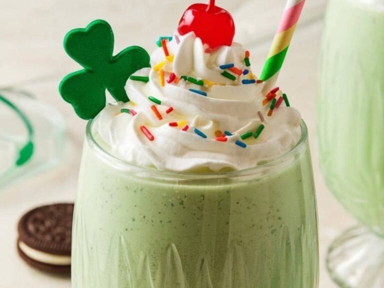 Easy Shamrock Shake Recipe for St. Patrick’s Day