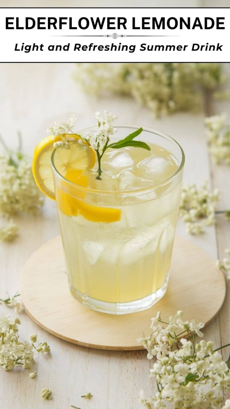 How to Make Elderflower Lemonade at Home