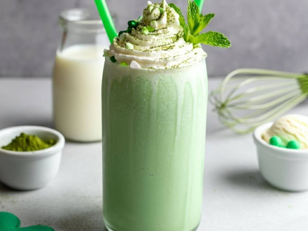 Refreshing Mint Matcha Shake Recipe