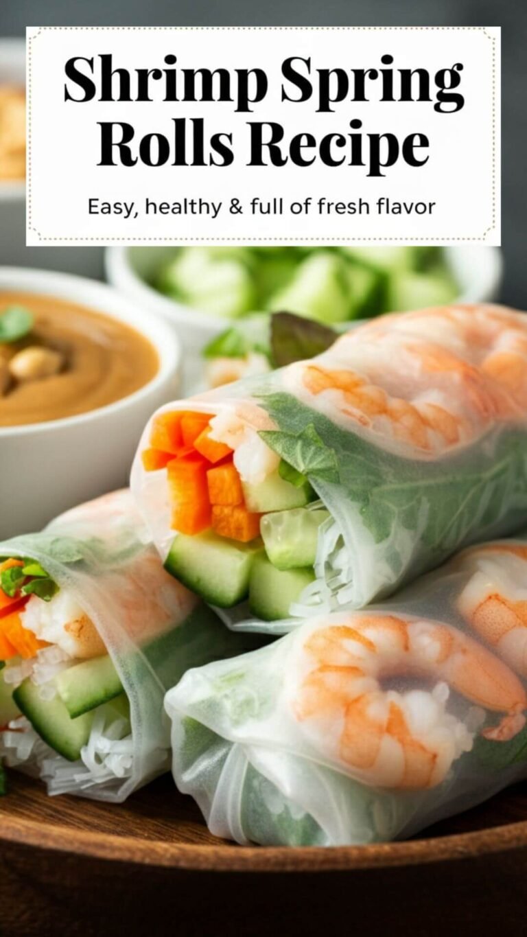 Shrimp Spring Rolls Recipe - Healthy and Fresh