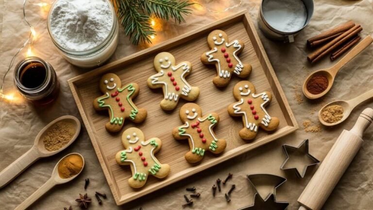 Easy Gingerbread Men Cookies Recipe