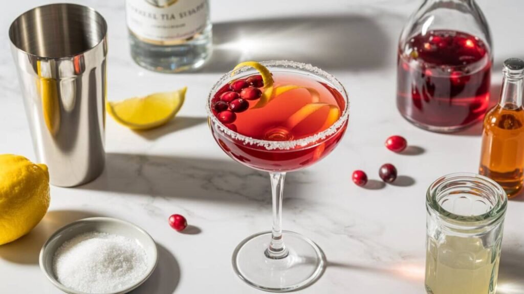 Perfect Cranberry Lemon Drop Cocktail